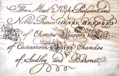The Rise and Fall of James Brydges, Duke of Chandos